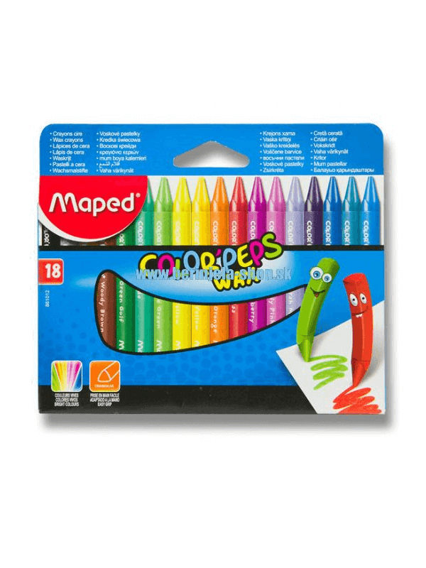 Maped-voštane boje color peps wax 18/1 | Čičak Shop